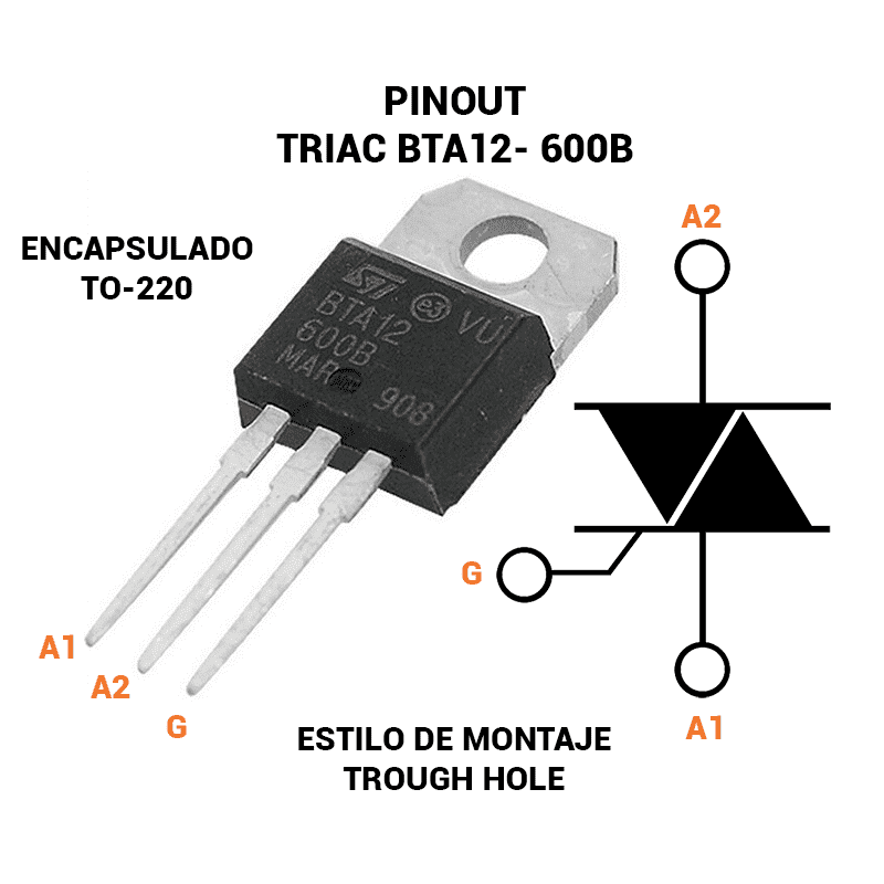 BTA12 TRIAC Pinout, Datasheet, Equivalent And Specs, 60% OFF